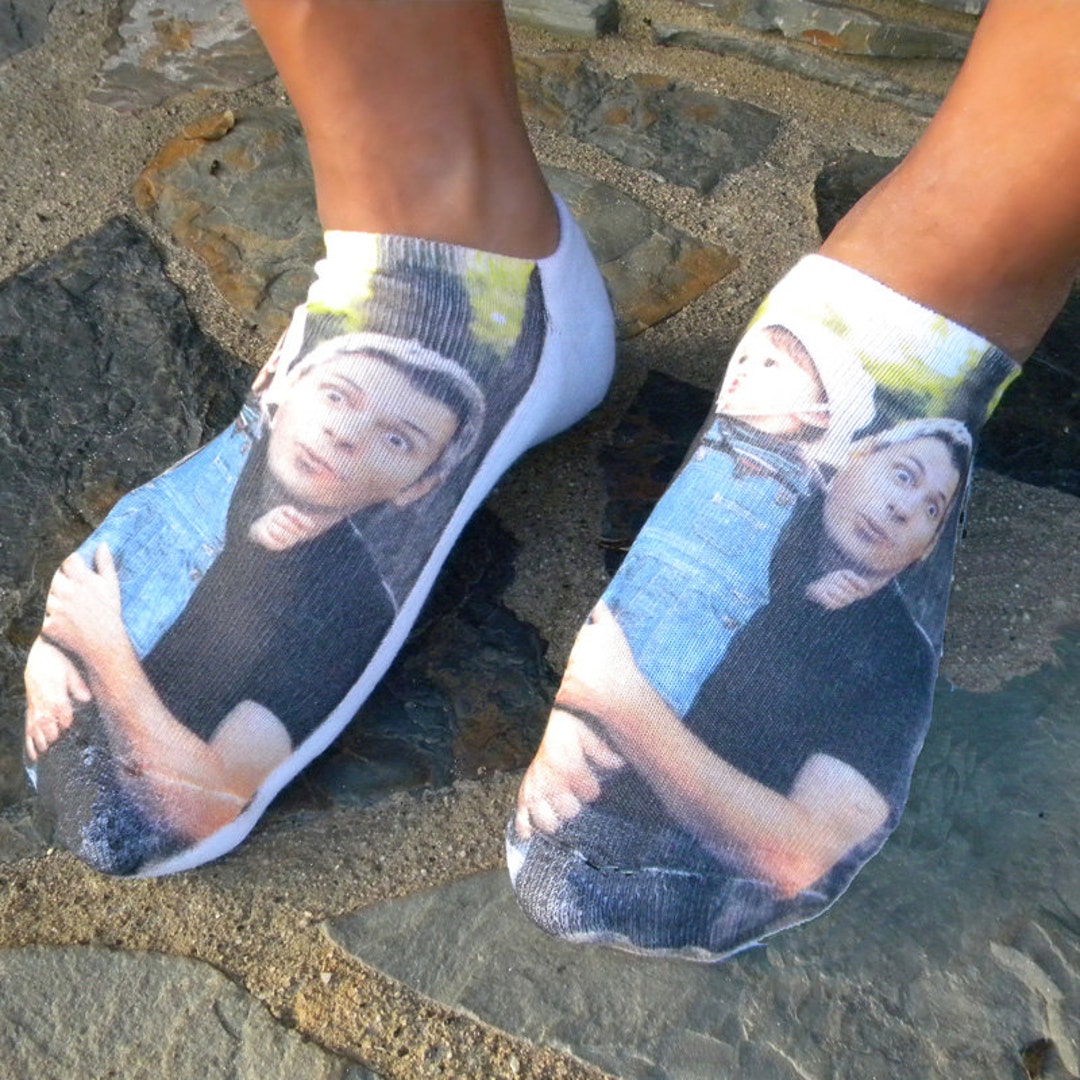 Custom Photo Socks: Personalized Novelty Socks for All Ages - Etsy