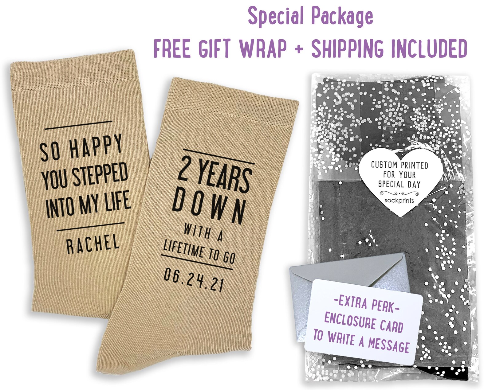 Two Year Anniversary Cotton Gift for Hubby 2nd Anniversary - Etsy