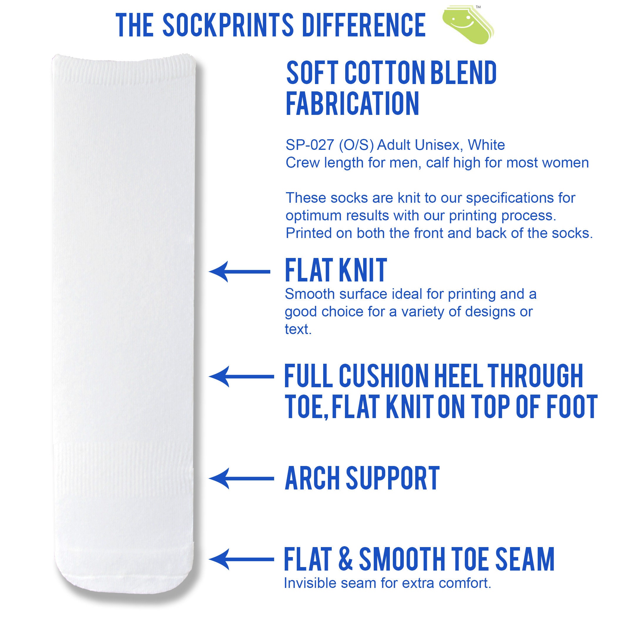 Full Print Custom Printed Socks You Design Personalized Socks | Etsy