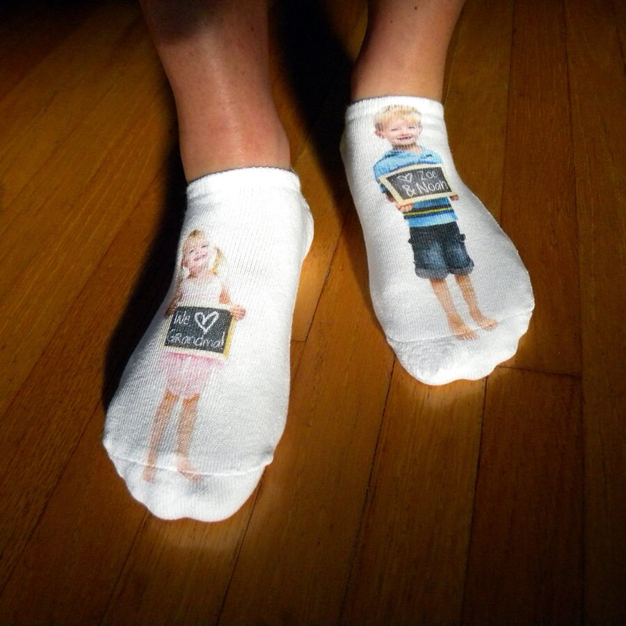 Custom Printed Photo Novelty Socks for Dad Fun Socks for Year | Etsy