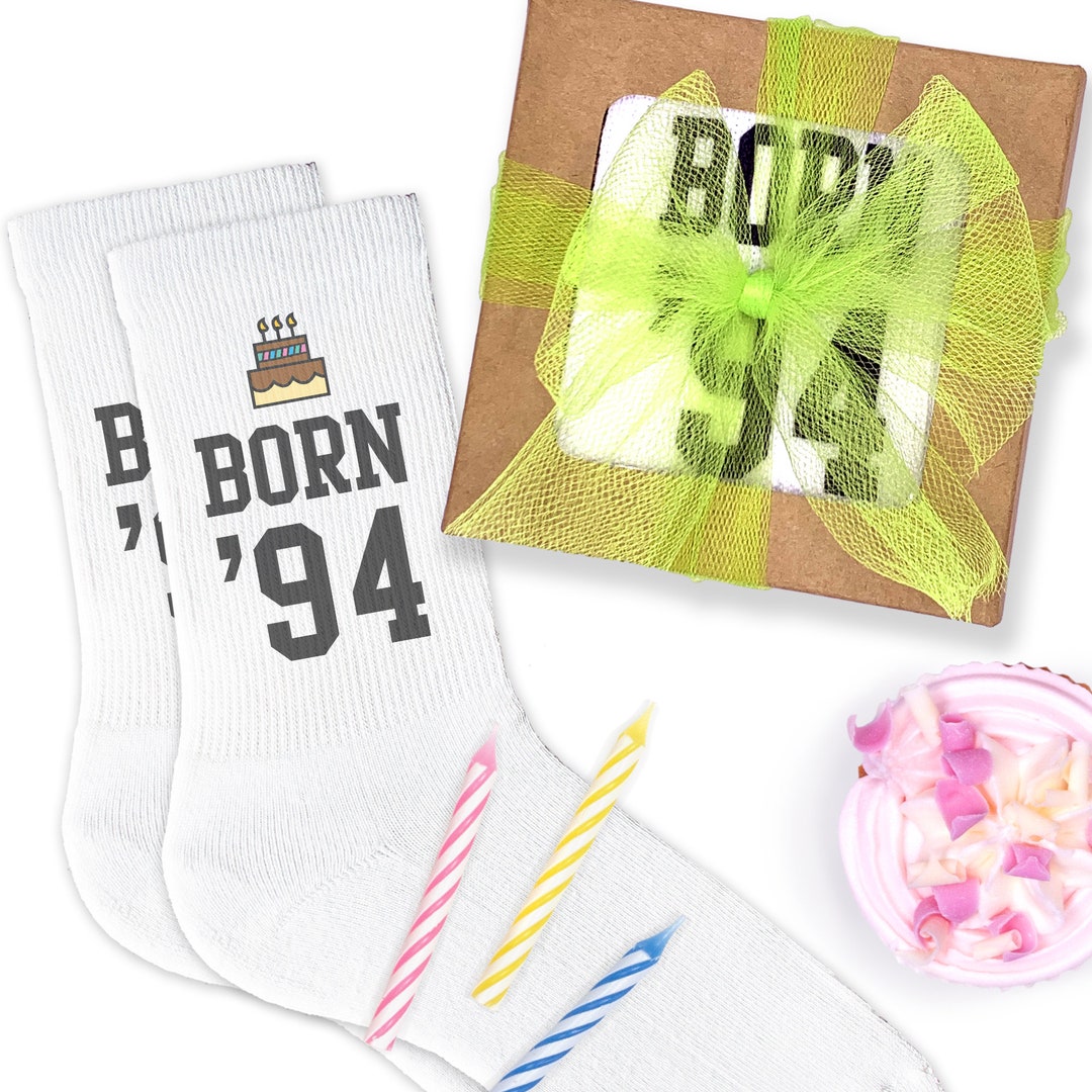 Funny Birthday Socks for Birthday Gift, Fun Birthday Socks Personalized ...
