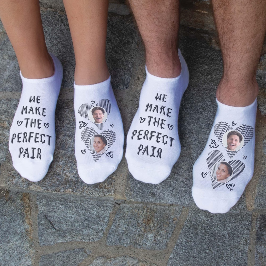 Custom Face Socks: Personalized Photo Gift, Made in USA - Etsy
