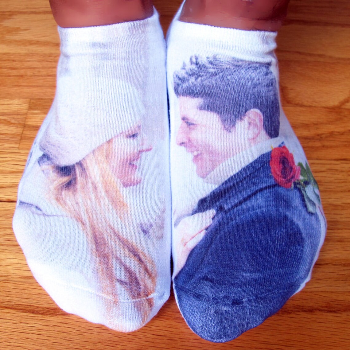 Your Photo Printed on Socks Custom Photo Socks Personalized - Etsy