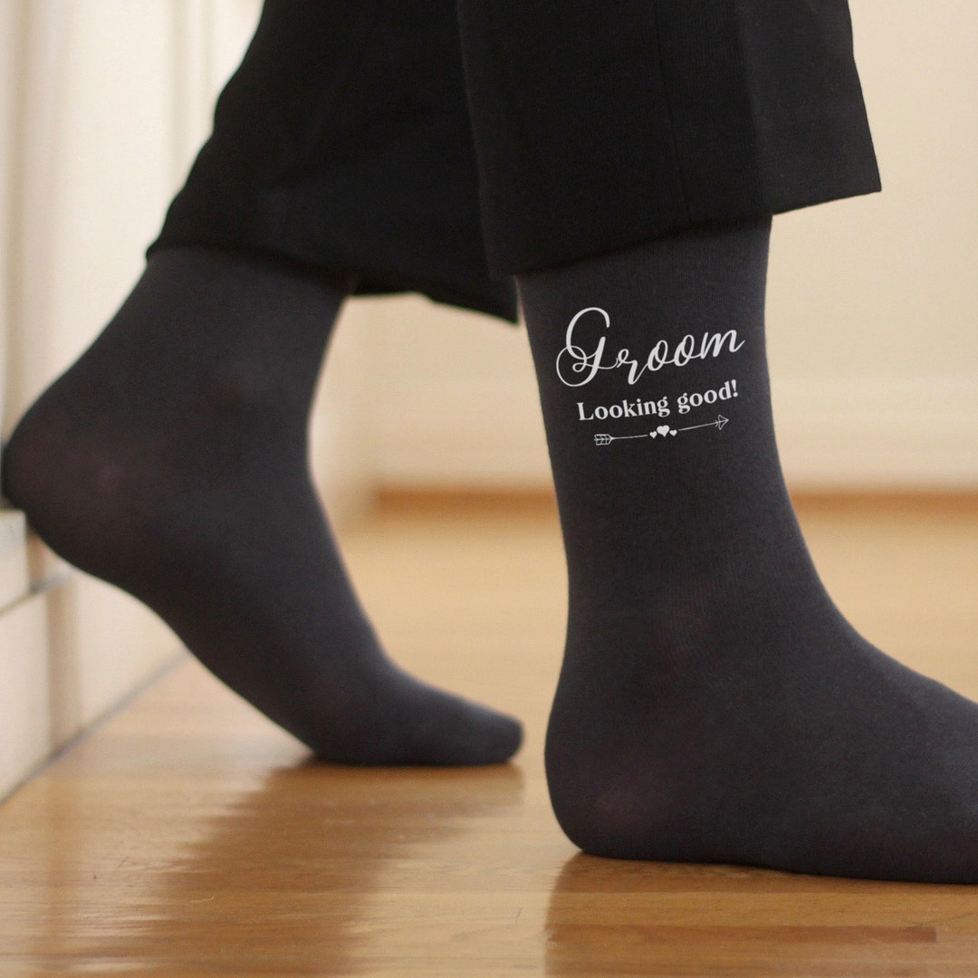 Wedding Party Socks With Funny Sayings, Groom Socks, Best Value Wedding ...