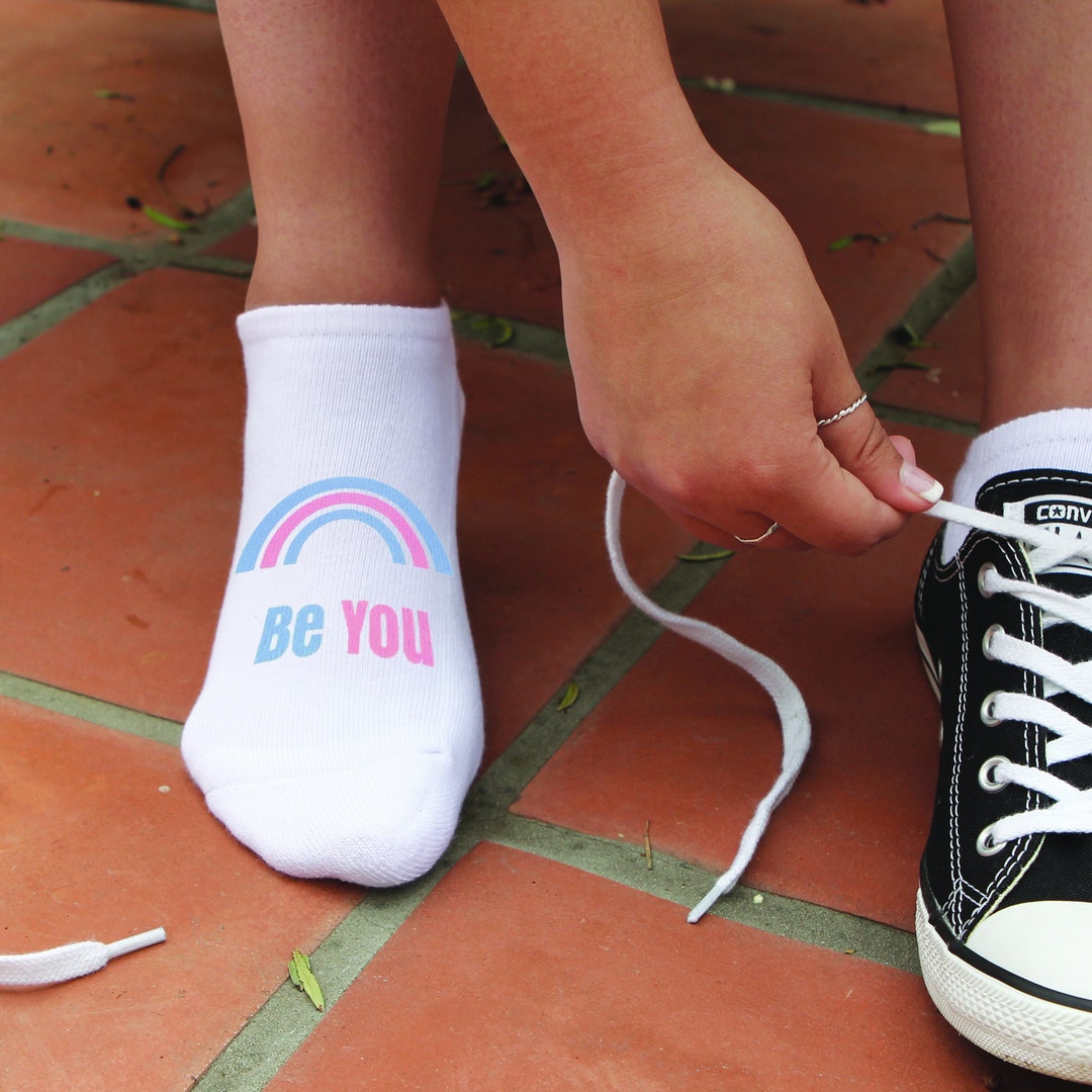 Trans Pride Socks, Transgender Pride Gifts, Rainbow Pride Socks ...