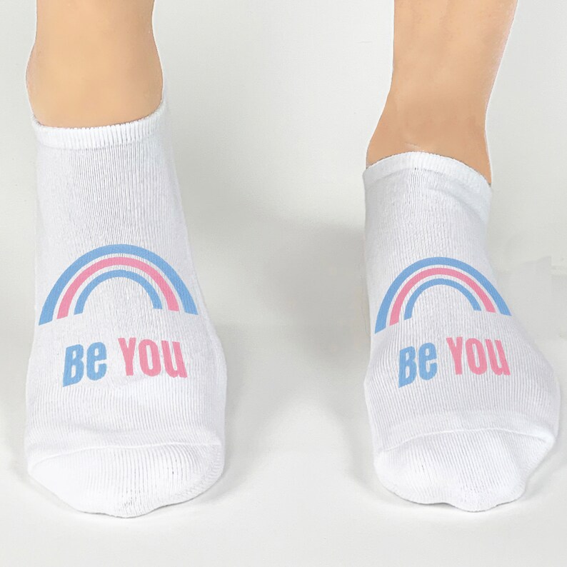 Trans Pride Socks Transgender Pride Gifts Rainbow Pride - Etsy