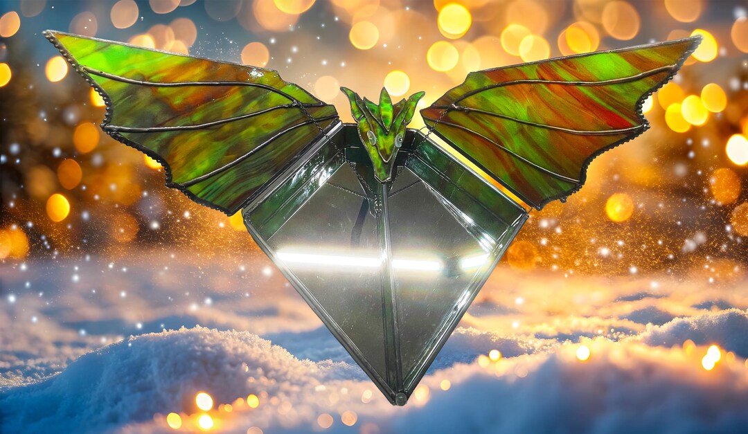 JEWELRY BOX - Stained Glass Dragon Jewelry Box - Etsy