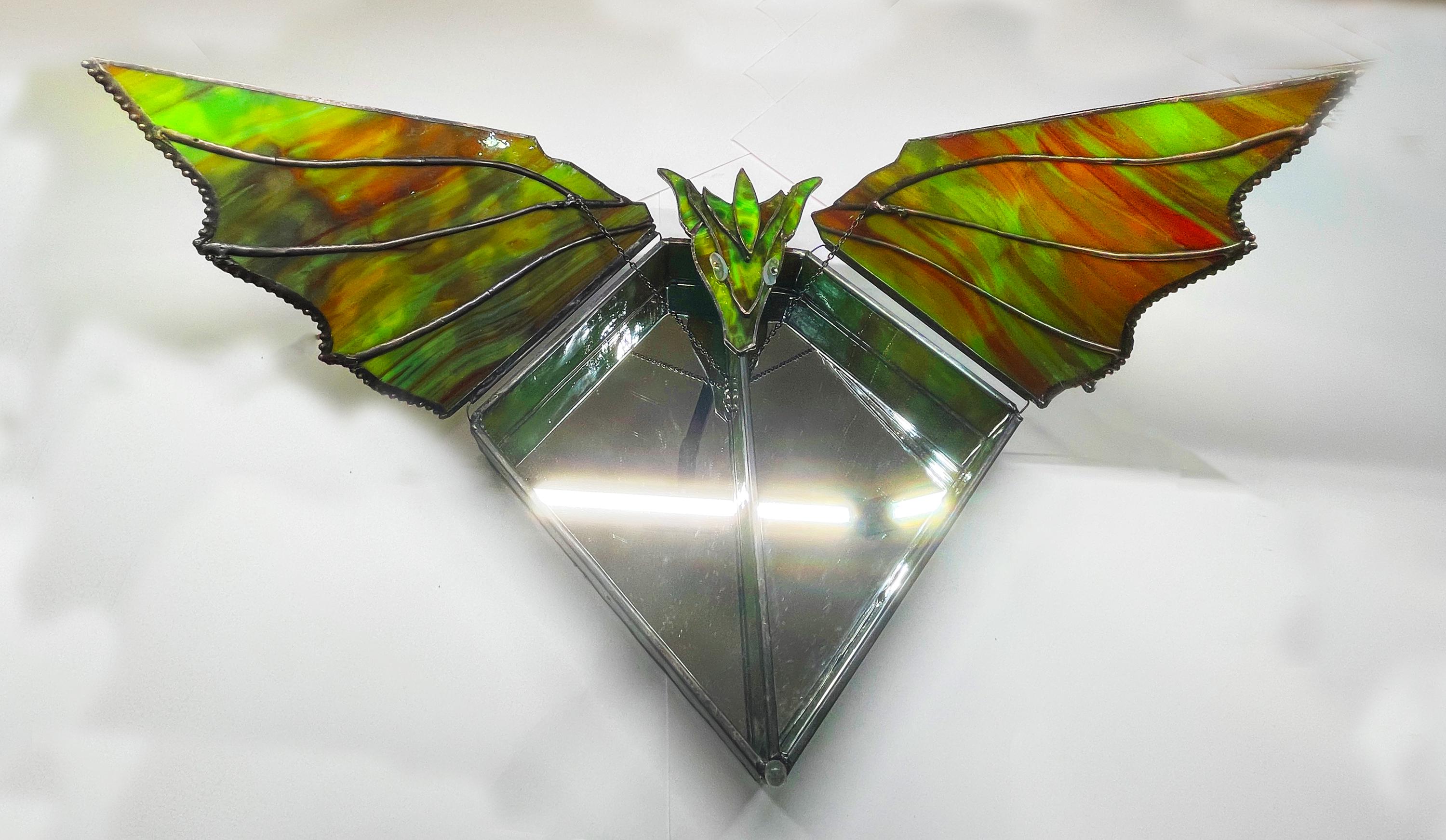 JEWELRY BOX Stained Glass Dragon Jewelry Box - Etsy