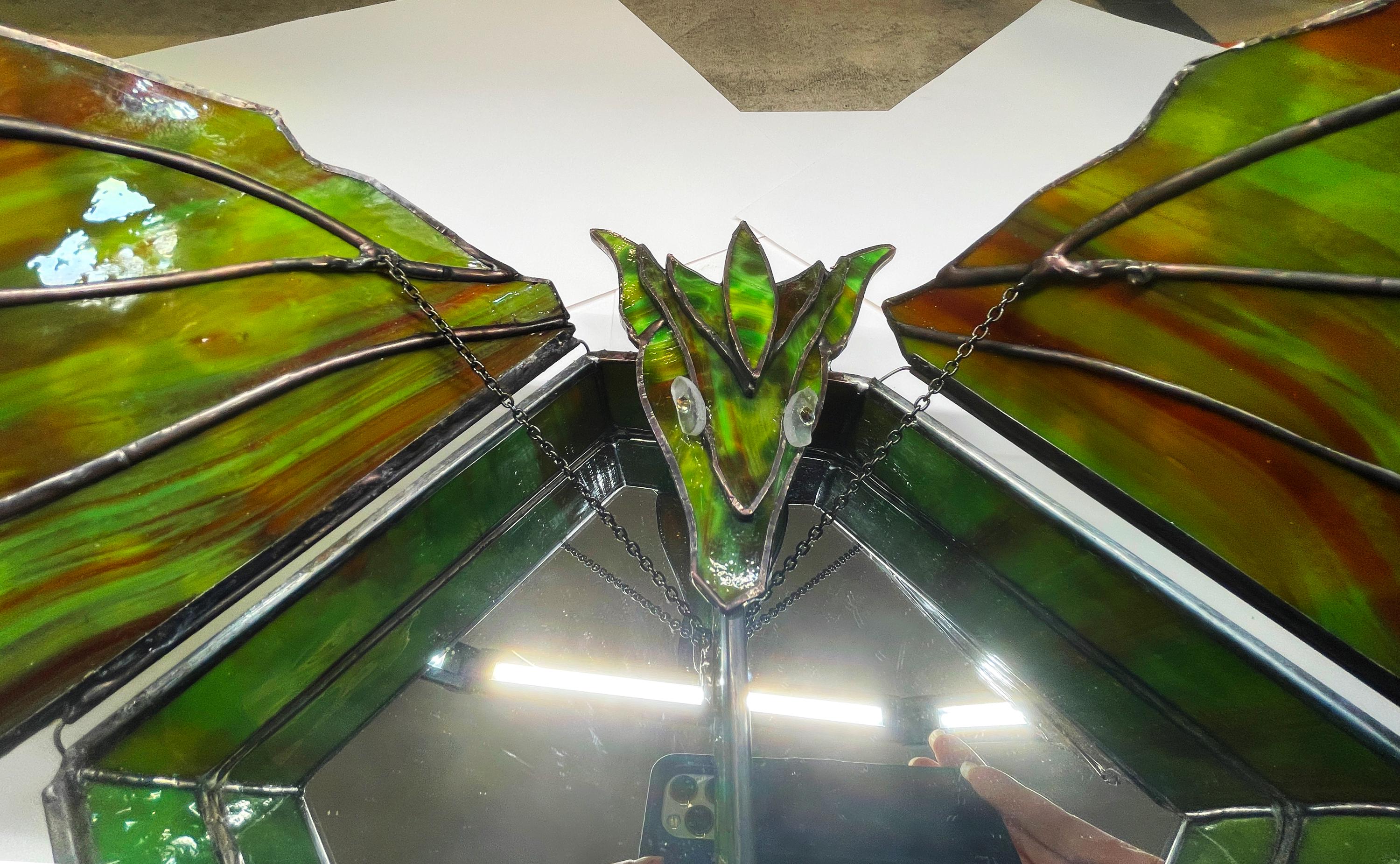 JEWELRY BOX Stained Glass Dragon Jewelry Box - Etsy