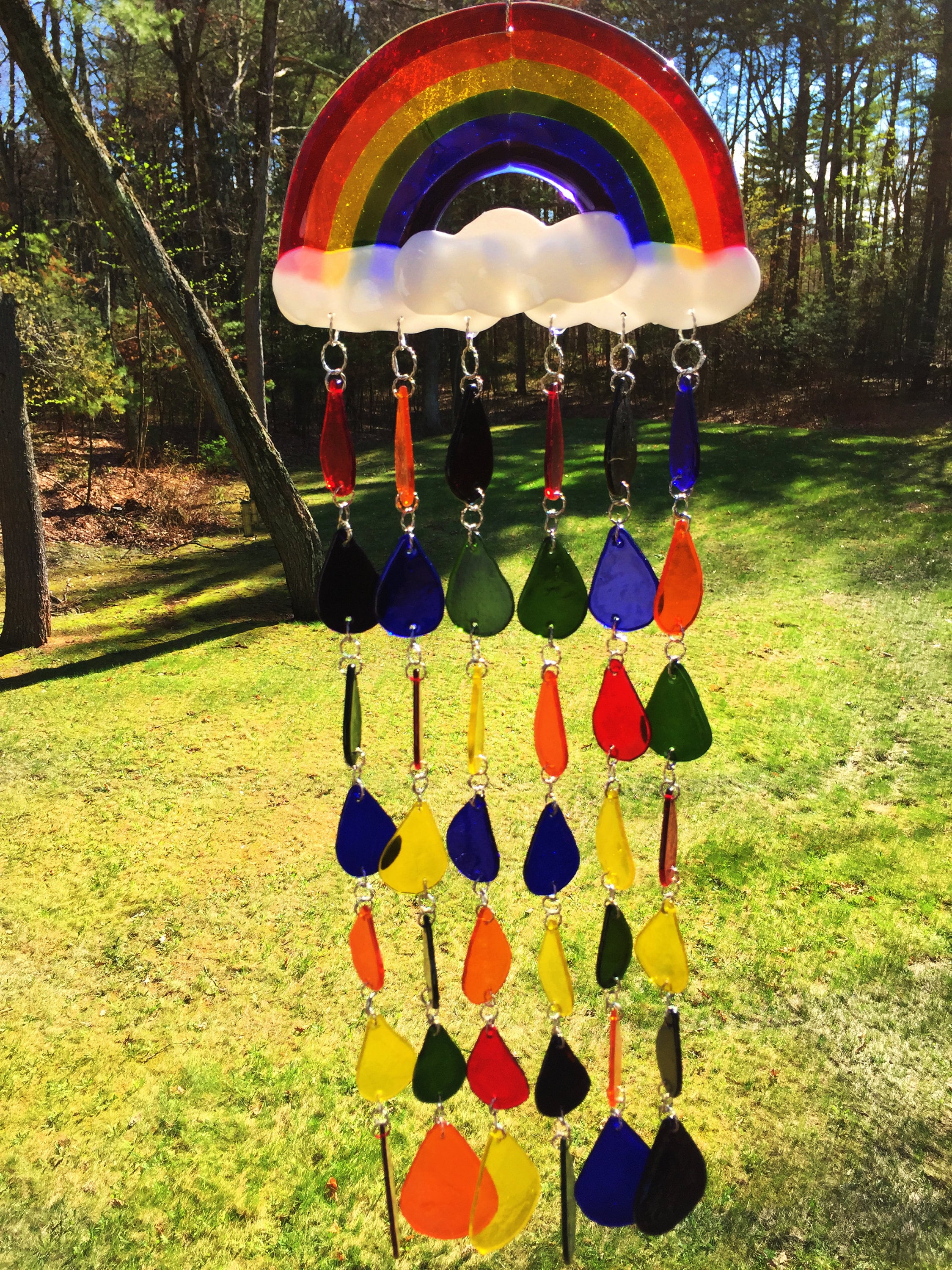 WIND CHIME Rainbow Windchime | Etsy