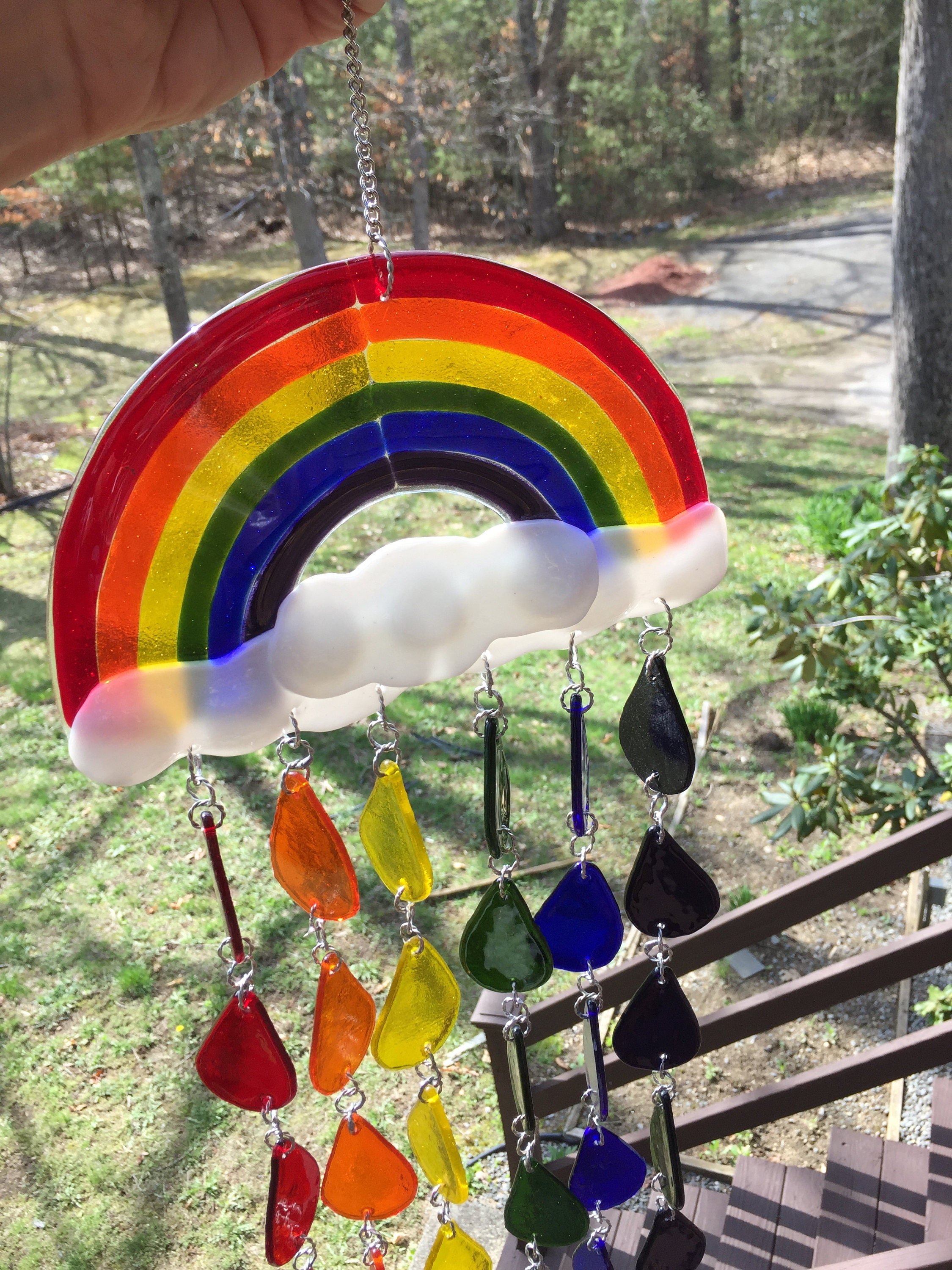 WIND CHIME Rainbow Windchime | Etsy