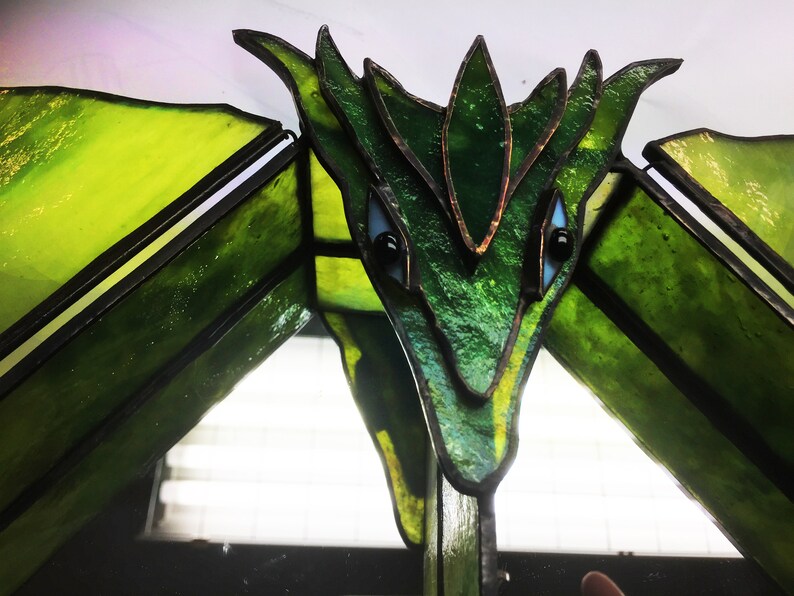 JEWELRY BOX - Stained Glass Dragon Jewelry Box - Etsy