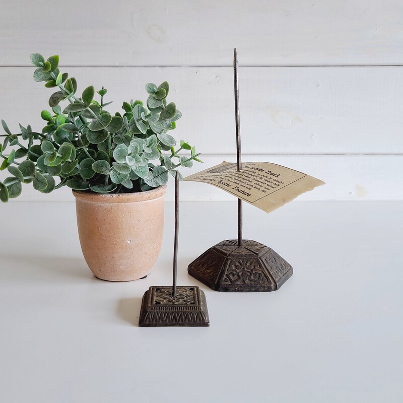 Vintage Receipt Spike - Etsy