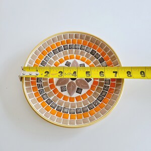 Vintage Mosaic Tile Dish | Plate | Retro Mosaic Bowl | Mid Century ...