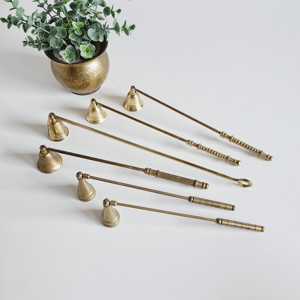 Brass Candle Snuffer - Etsy