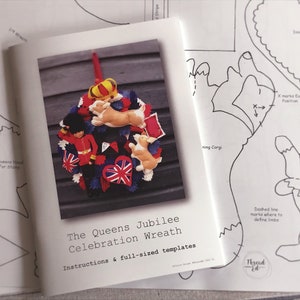 The Queens Platinum Jubilee Celebration Wreath Paper Sewing ...