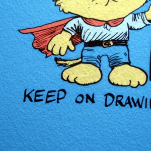 Keep on Drawing 8 X 8 Giclee Print - Etsy