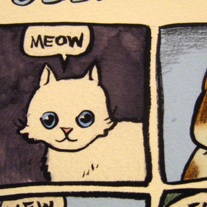 Do Cats Believe in God 9 X 12 COLOR Giclee Print by Lasky - Etsy