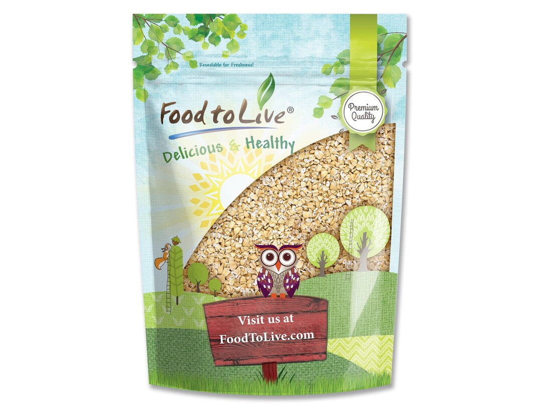 Steel Cut Oats 100% Whole Grain Irish Oats, Quick and Easy Cooking ...
