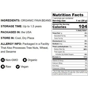 Organic Fava Bean Flour Non-gmo, Finely Ground, Pure, Raw, Vegan Powder ...