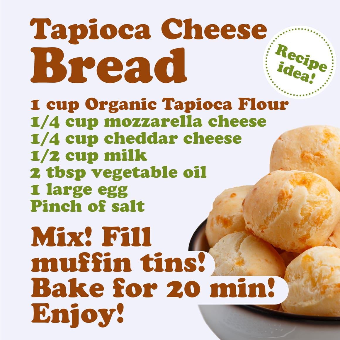 Organic Tapioca Flour – Non-gmo Finely Ground Tapioca Starch. All ...