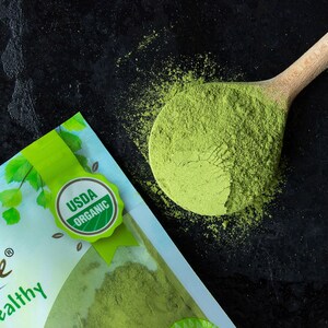 Organic Moringa Powder Non-gmo, Ground Moringa Oleifera Leaf, Raw, Sun ...