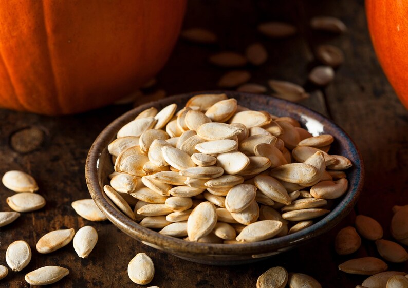 Organic Dry Roasted Pumpkin Seeds in Shell With Himalayan Salt – Non ...