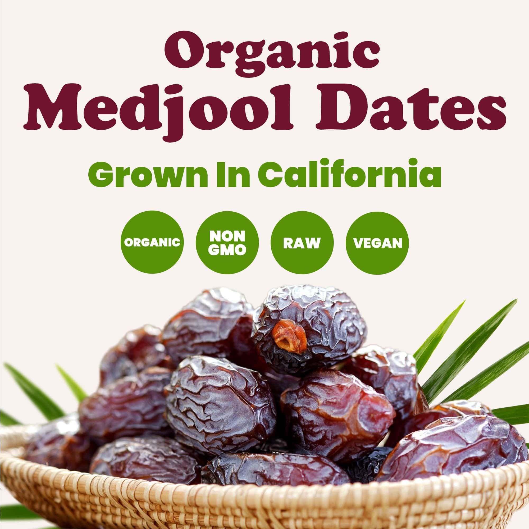 Organic California Medjool Dates – Soft & Juicy Nature's Candy. Non-gmo ...
