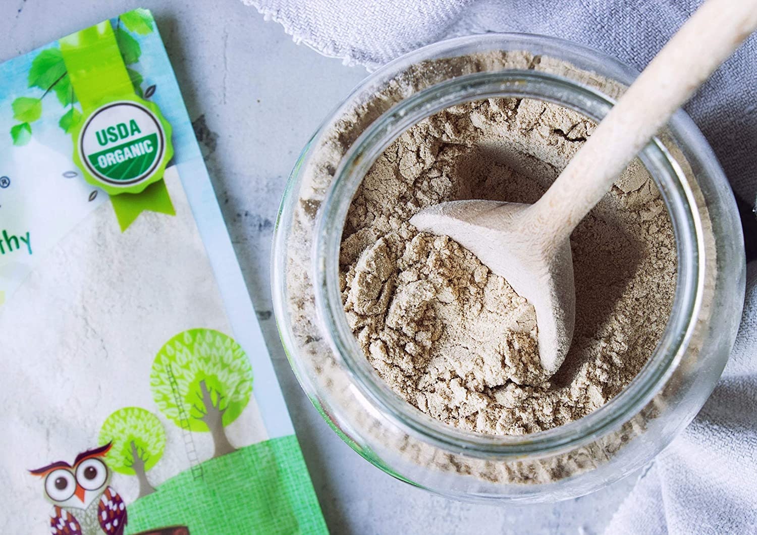 Organic Barley Flour Stone Ground From Whole Hulled Barley | Etsy