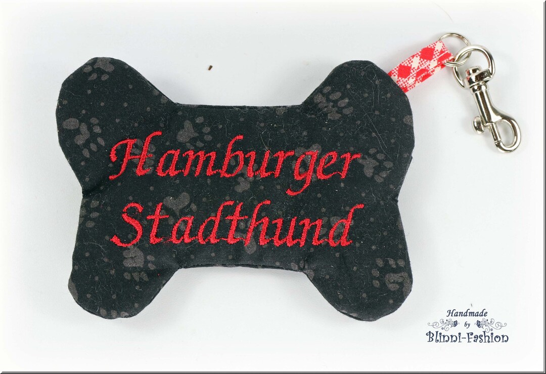 Urban Dog - Bone, Poop Bag, Dog, Dirt Bag Dispenser, Key Fob, Hamburg ...