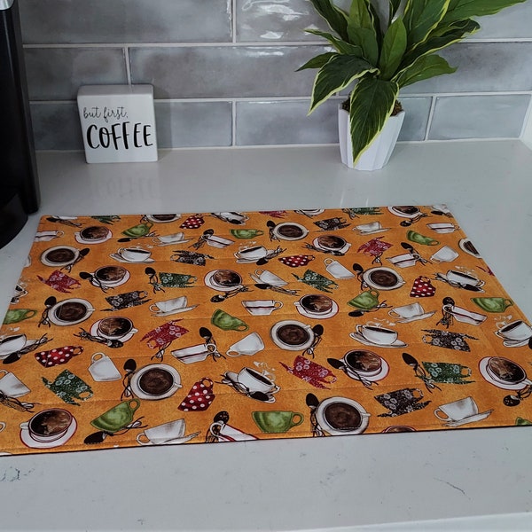 Coffee Mat - Etsy