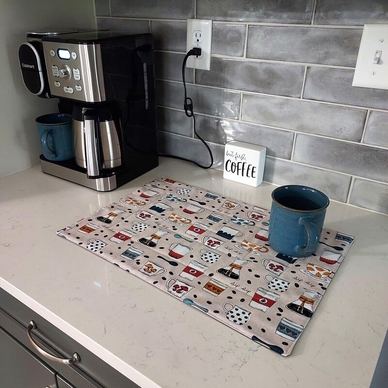 Coffee Mat - Etsy