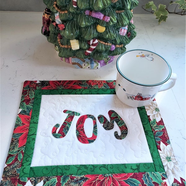 Christmas Mug Rug - Etsy