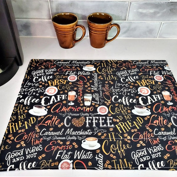 Coffee Mat - Etsy