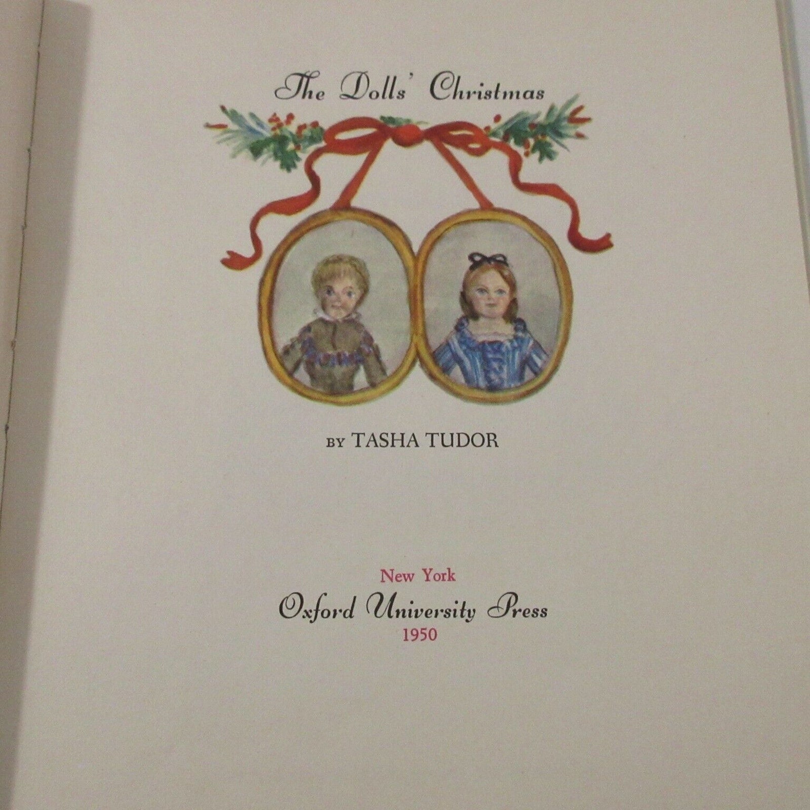 Tasha Tudor the Dolls' Christmas 1st Edition Signed 1950 Illustrated ...