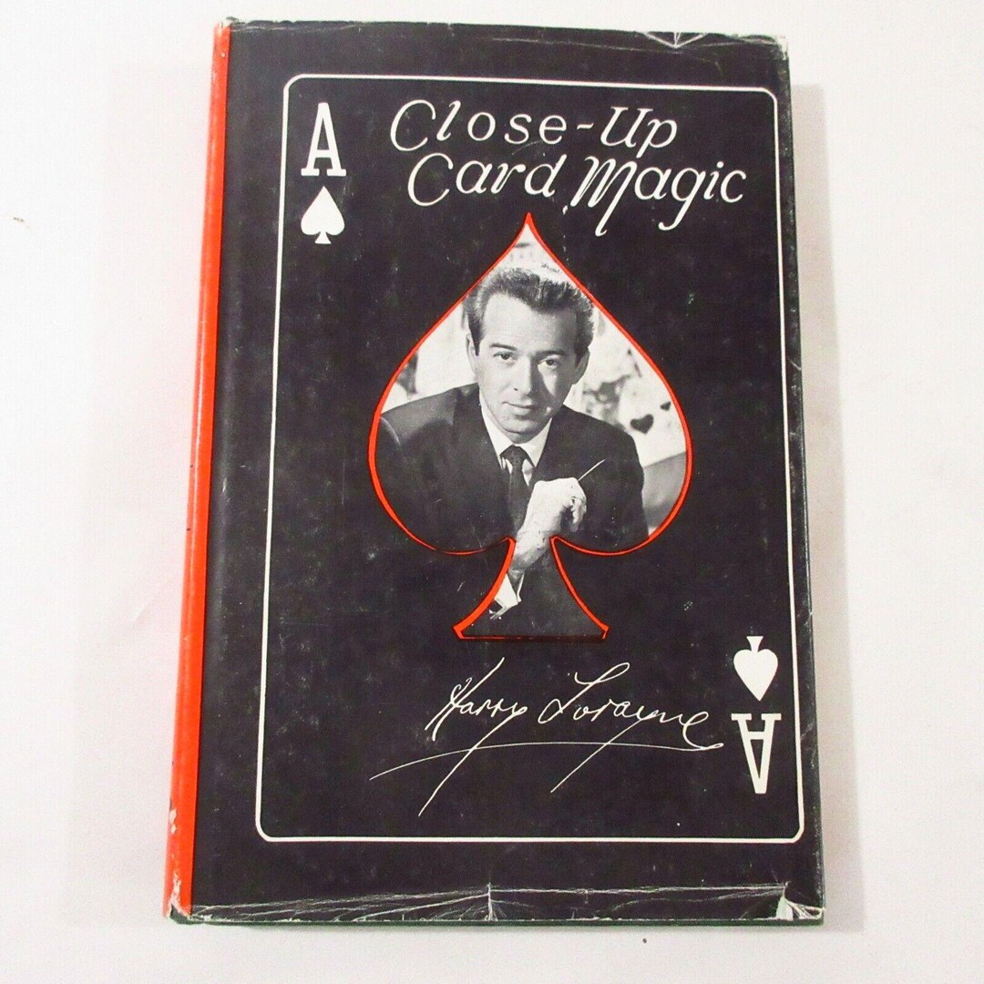 Close-up Card Magic Tricks Harry Lorayne Magician Table Routines ...