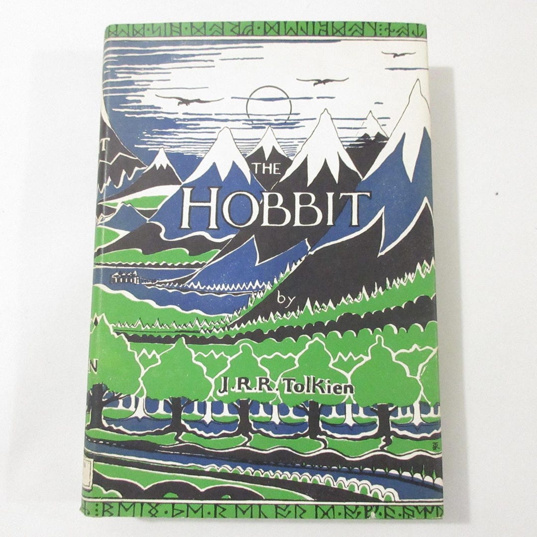 The Hobbit J.R.R. Tolkien Third Edition English Allen Unwin 5th ...
