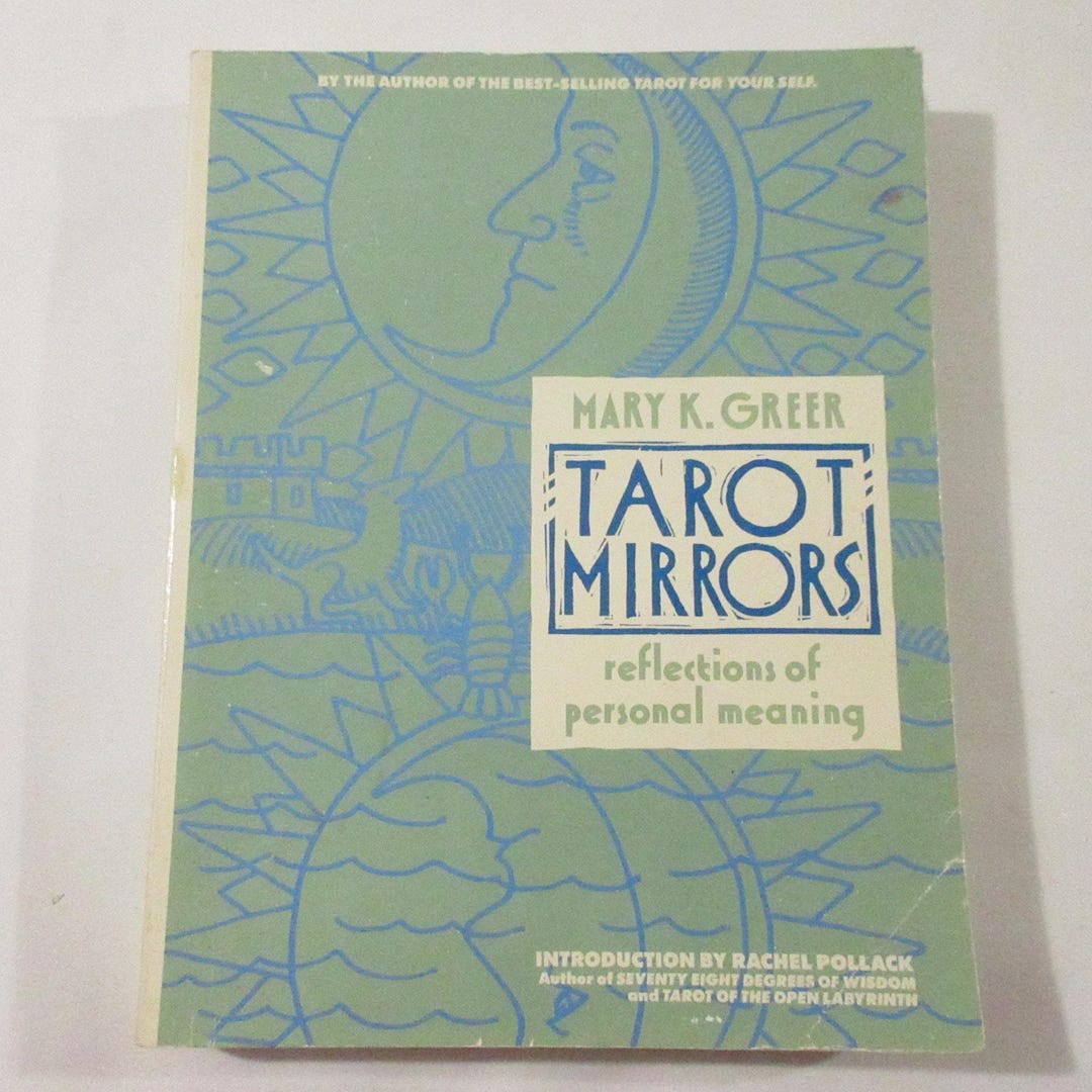 Tarot Mirrors Mary Greer Signed Card Spreads Occult Self Wisdom Rachel ...