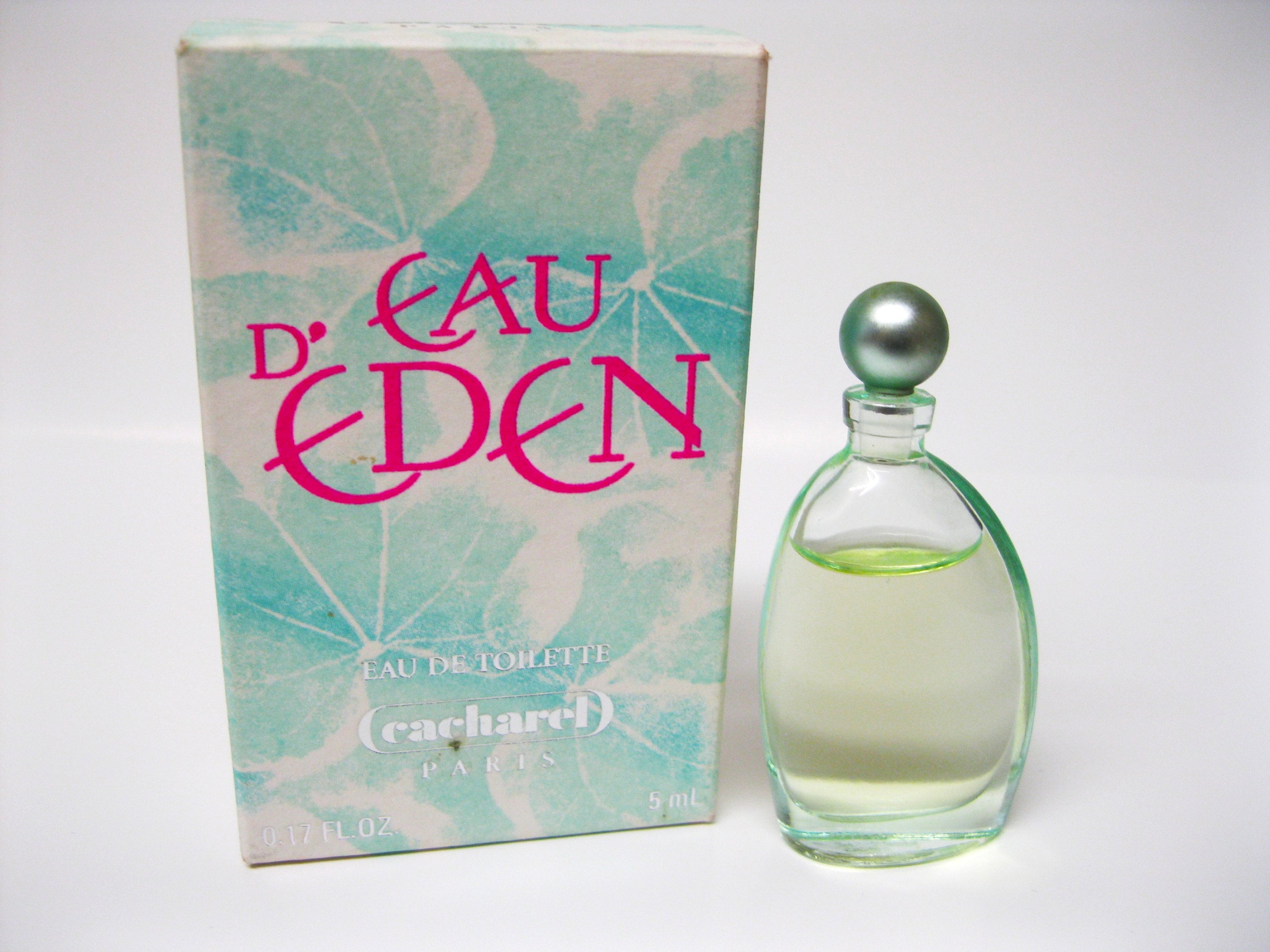 Eau D'eden Cacharel Eau De Toilette Mimiature in Box Rare ! FREE UK ...