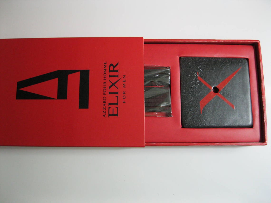Azzaro Elixir Vintage Pour Homme Incense Sticks & Holder Gift - Etsy