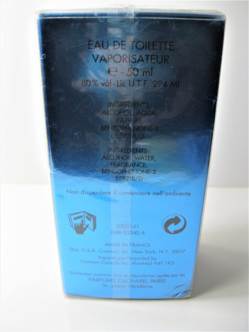Cacharel Lou Lou Blue Vintage Eau De Toilette Spray Sealed Box! FREE UK ...