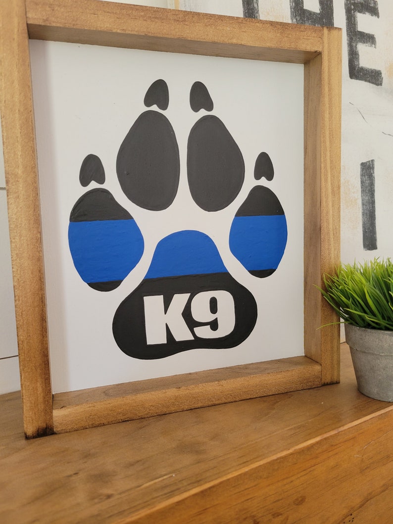 Law Enforcement K9 Sign - Etsy