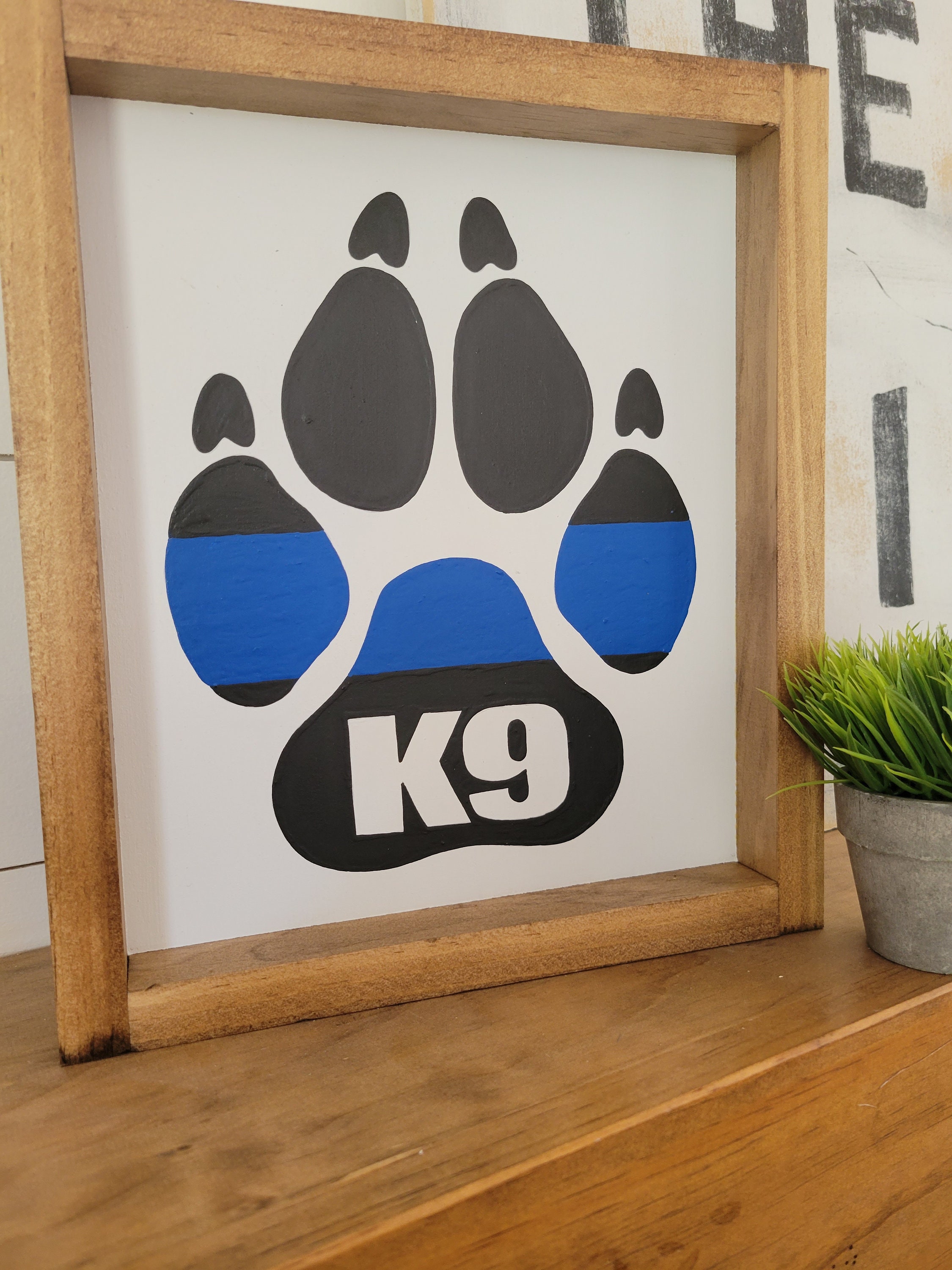 Law Enforcement K9 Sign - Etsy