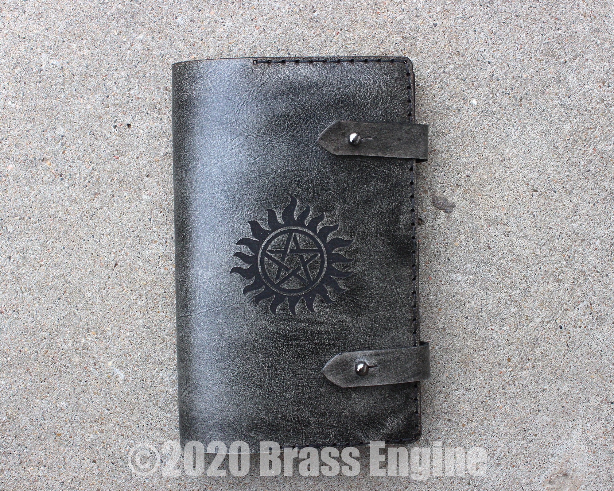 Supernatural 'moleskine' Leather Notebook Cover - Etsy