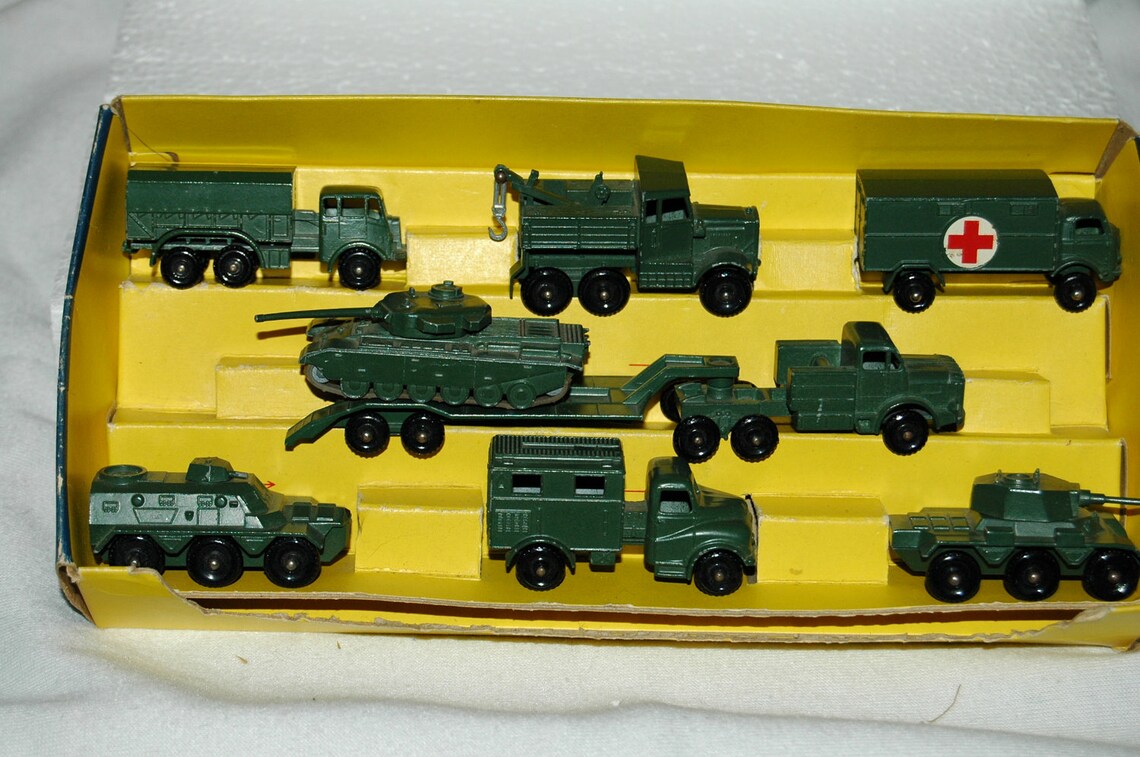 Matchbox Set Vintage Military Toys - Etsy