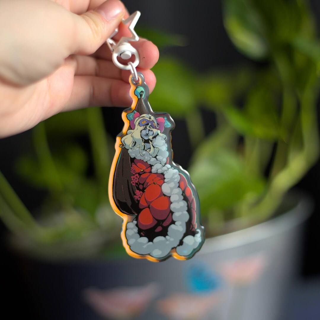 Hypnos hades Acrylic Keychain Artist Designed and Made - Etsy