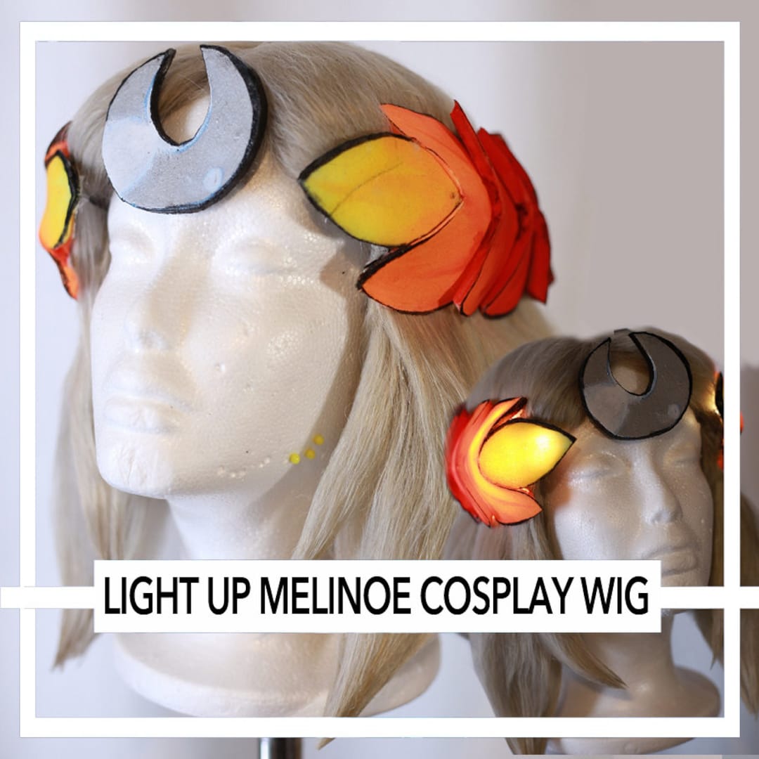 Light-up Melinoe Hades Cosplay Wig |IN STOCK| - Etsy
