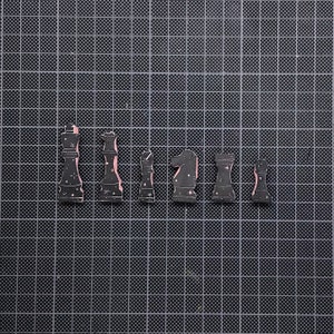 Small Galactic Chess Pieces Rubber Stamp Set / Magic Chess Figures ...