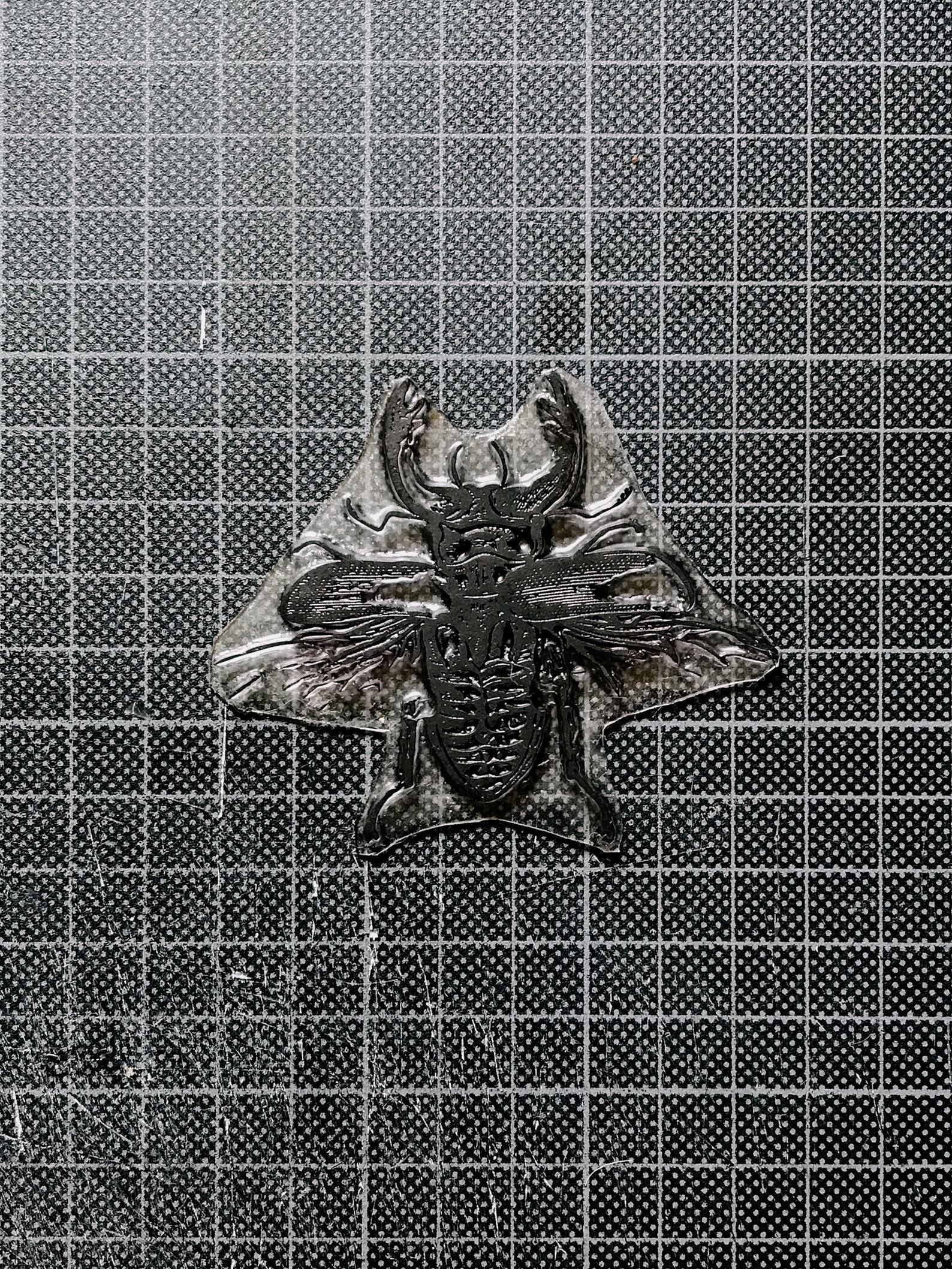 Stag Beetle Stamp for Bug Enthusiast, Insect Impression for Botany ...