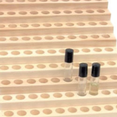 Wooden Display Rack for Fragrance or Essential Oils 3 Row - Etsy